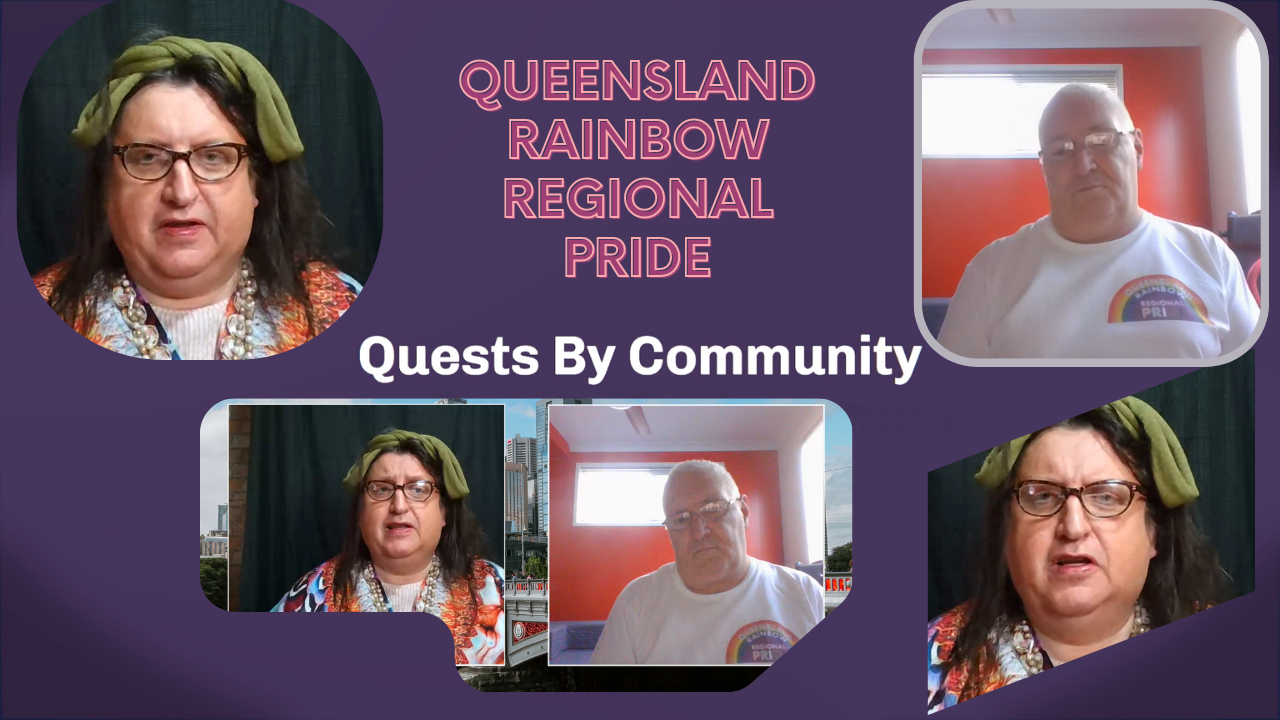 Quests By Community: Queensland Rainbow Regional Pride - CTV Plus Australia
