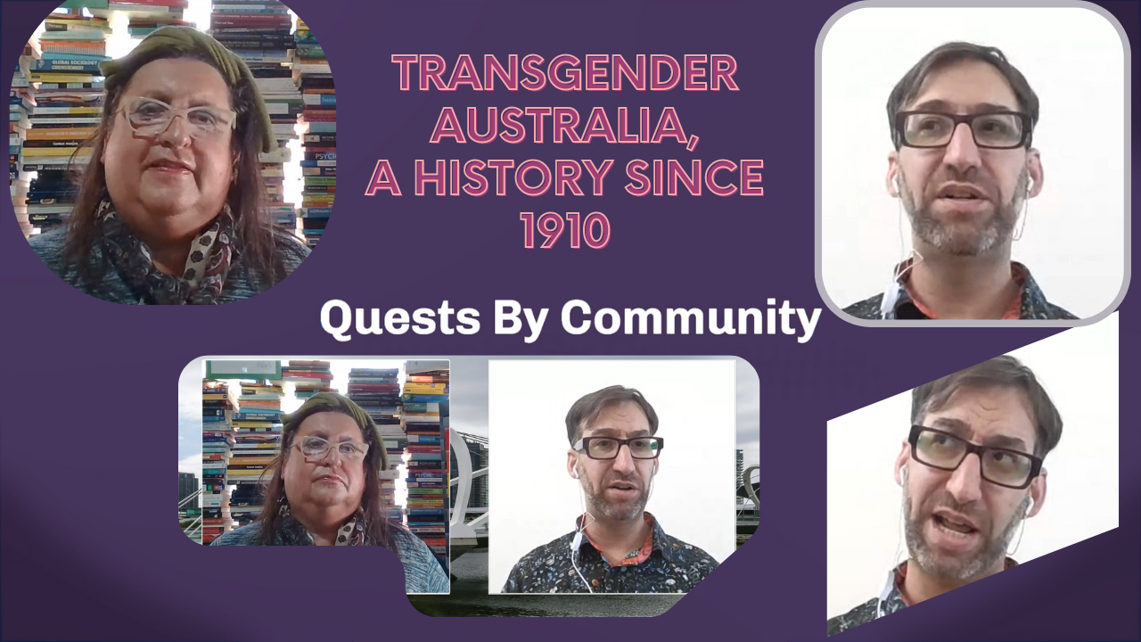 Quests By Community: Transgender Australia, A History Since 1910, Noah ...