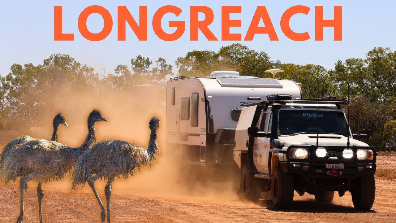 We FINALLY stay in LONGREACH! One of the BEST AUSSIE OUTBACK TOURS ...